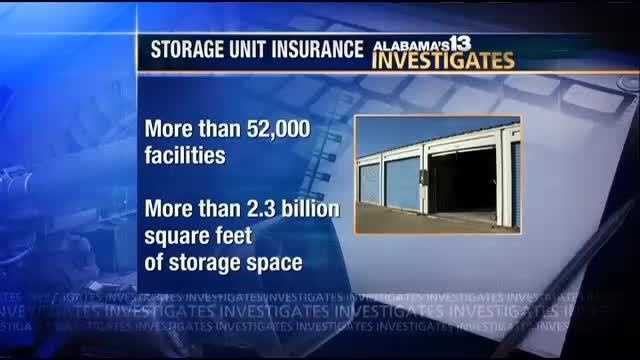 13 INVESTIGATES: Storage Unit Insurance