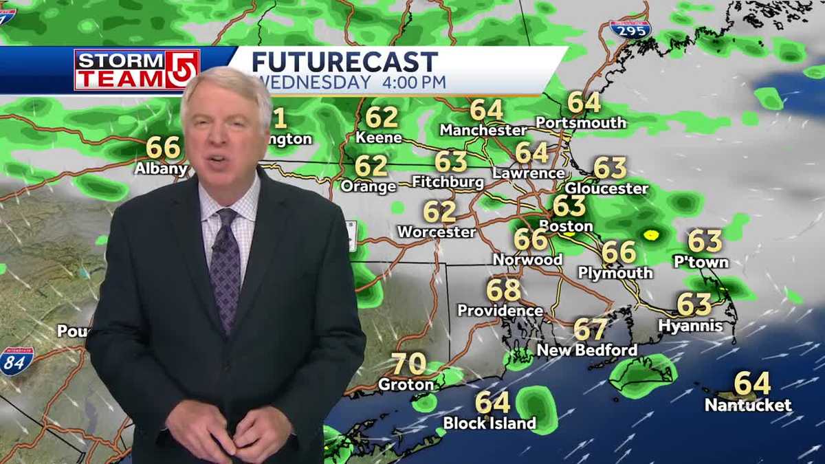 Video: Threat for rain returns Wednesday