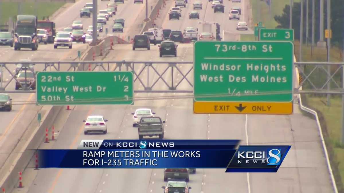 Would metered ramps solve I-235 slowdowns?