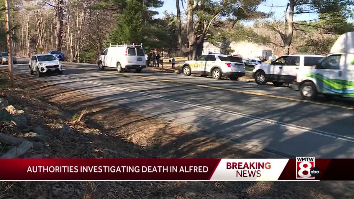 Person of interest detained in connection with death at Alfred home