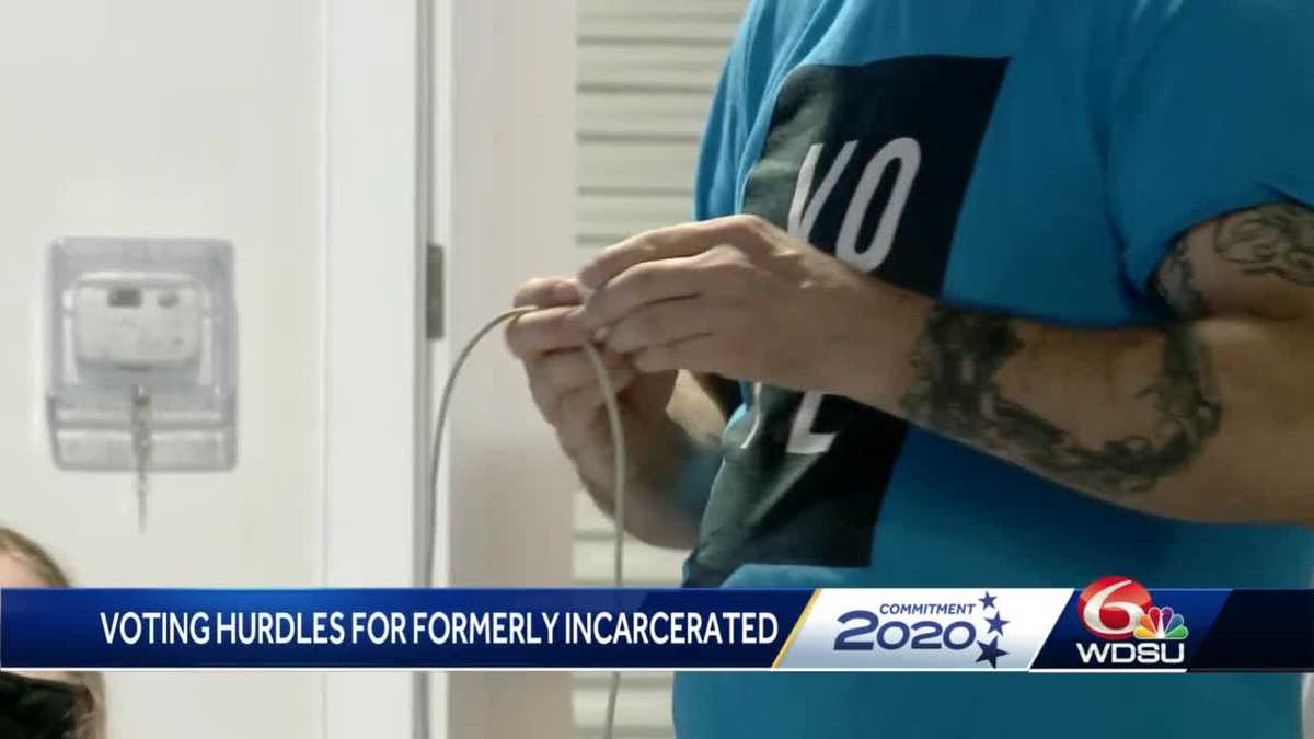Formerly incarcerated encouraged to exercise right to vote