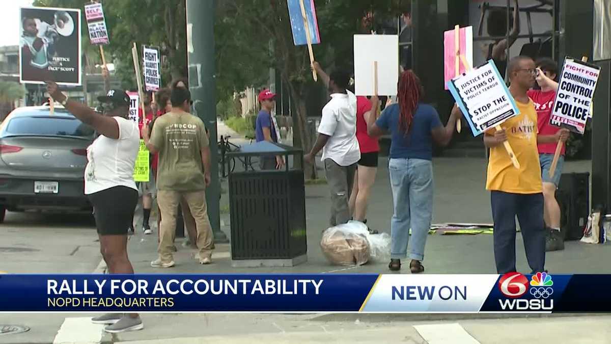 Families demand police accountability in New Orleans
