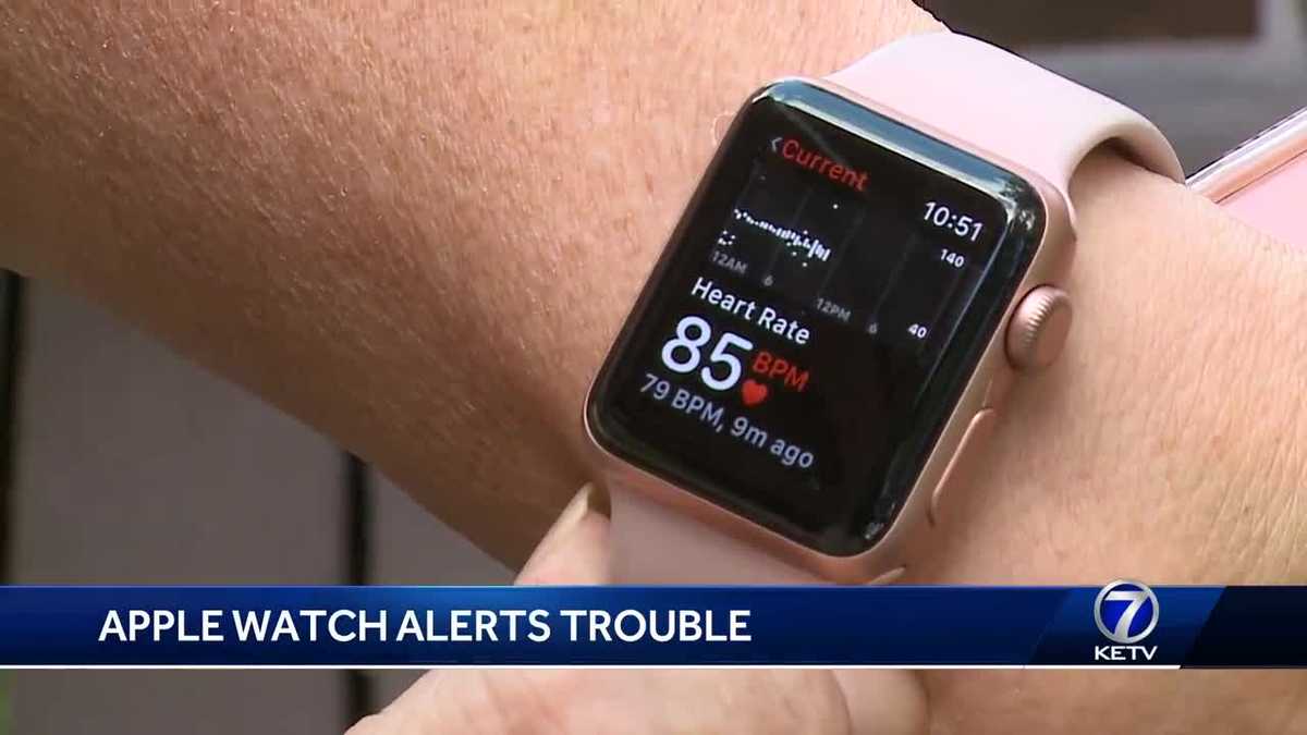 Apple Watch alerts trouble