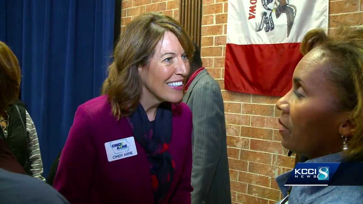 Democrat Cindy Axne talks about issues important to voters