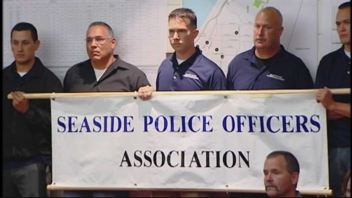 Seaside police officers ask the city manager to fire police chief
