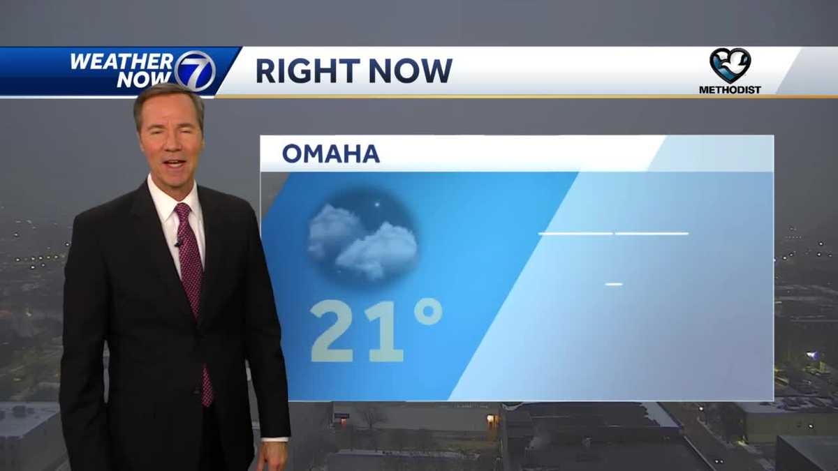 Sunday evening January 22 Omaha weather