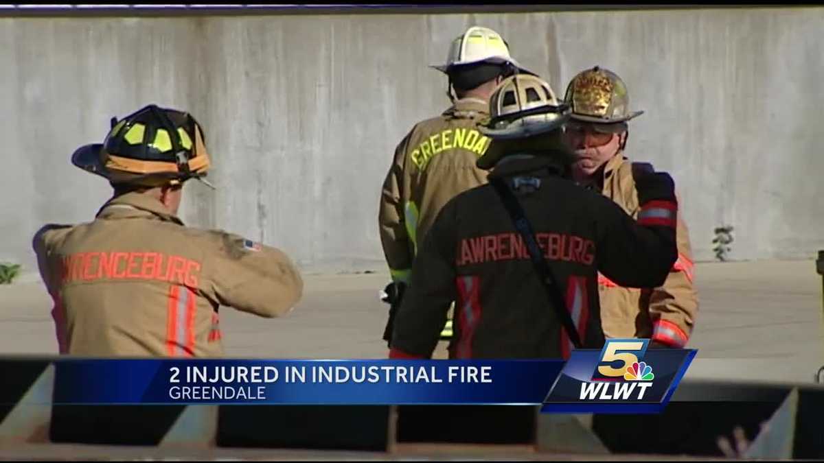 2 injured in Greendale industrial fire