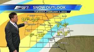 Matt Serwe's 4:45 forecast update