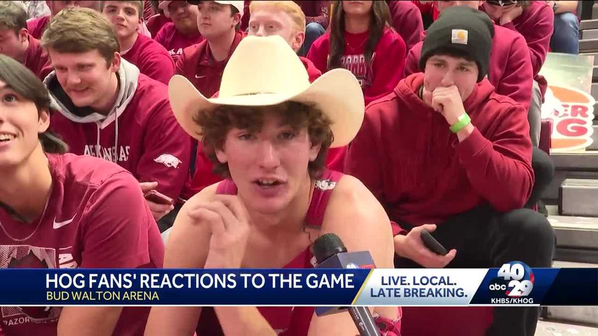 Razorbacks fans react to Saturday's loss against Auburn