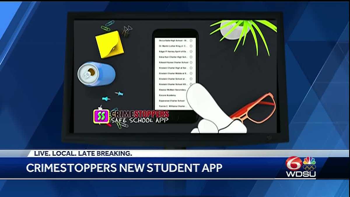 New Crimestoppers app aims to fight crime, violence with help of students