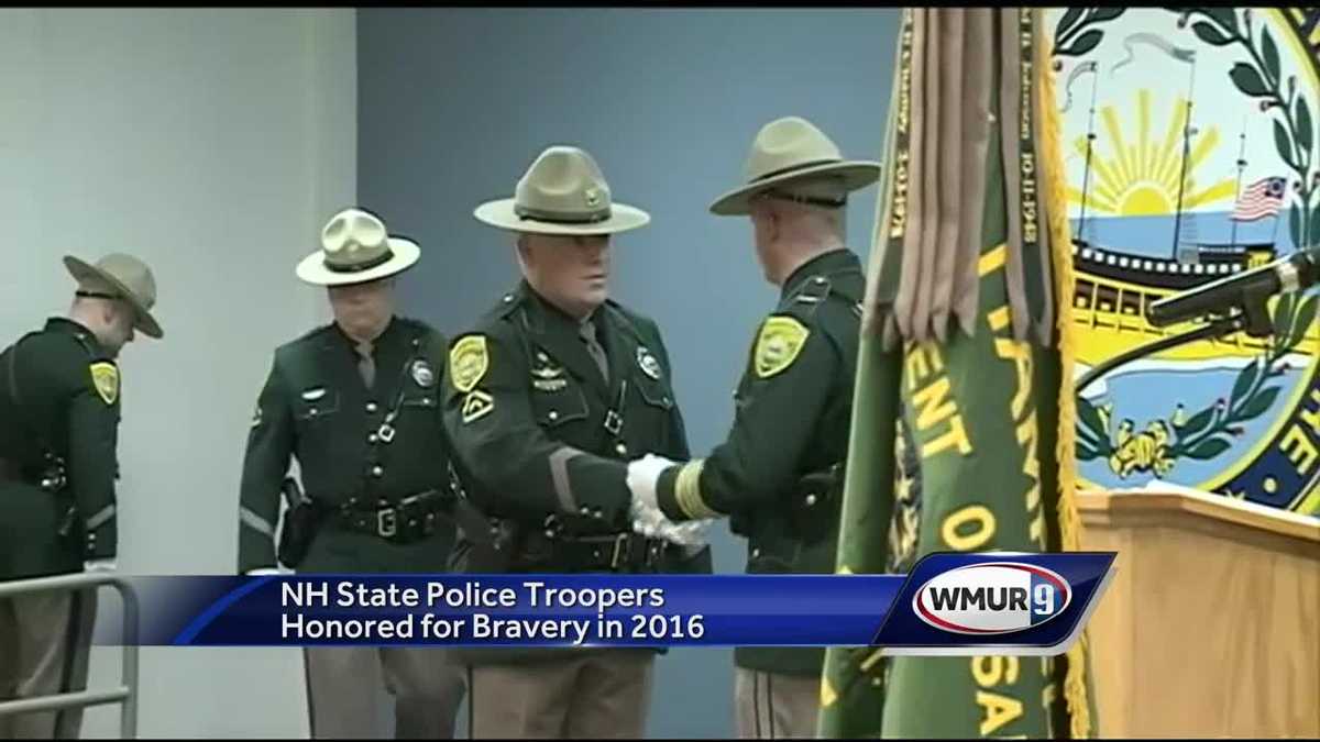 NH state troopers honored for work