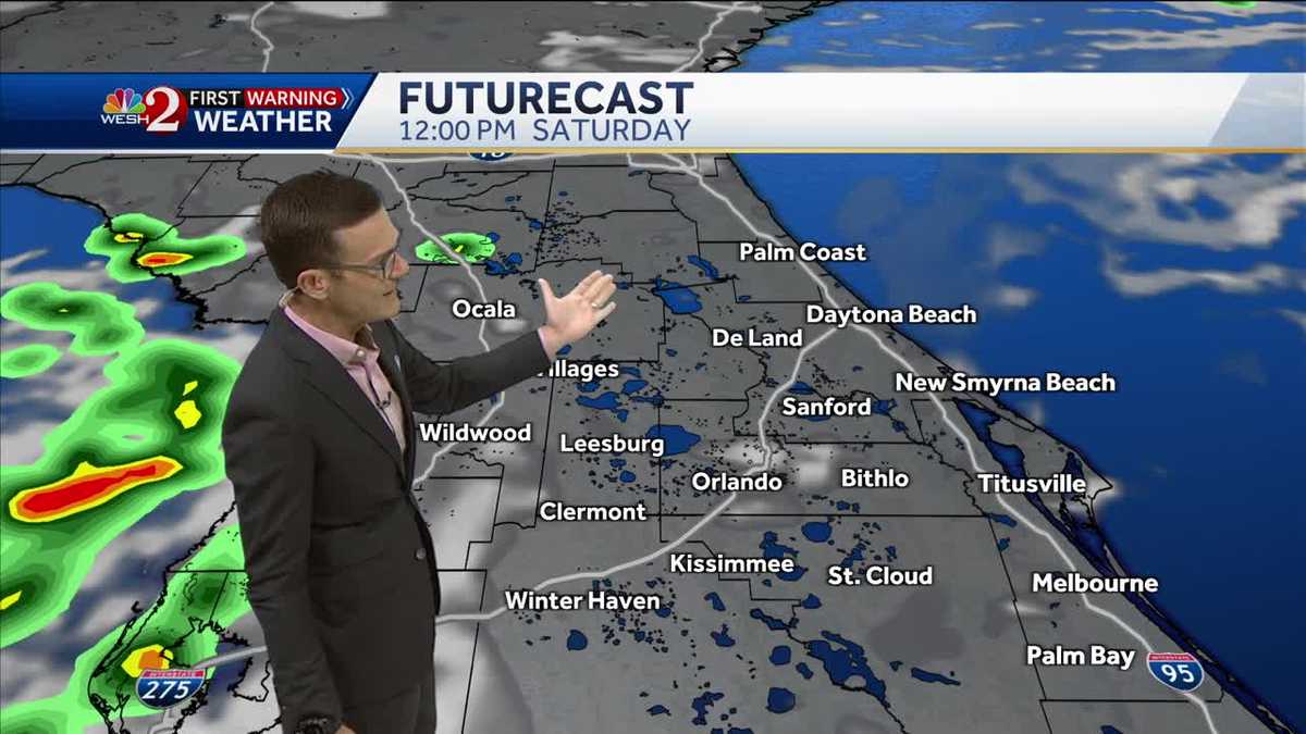 Impact Weather: Widespread Showers And Storms Today