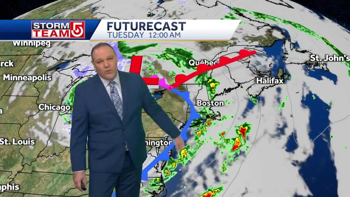 Video Forecast: More great weather Sunday, showers arrive Monday