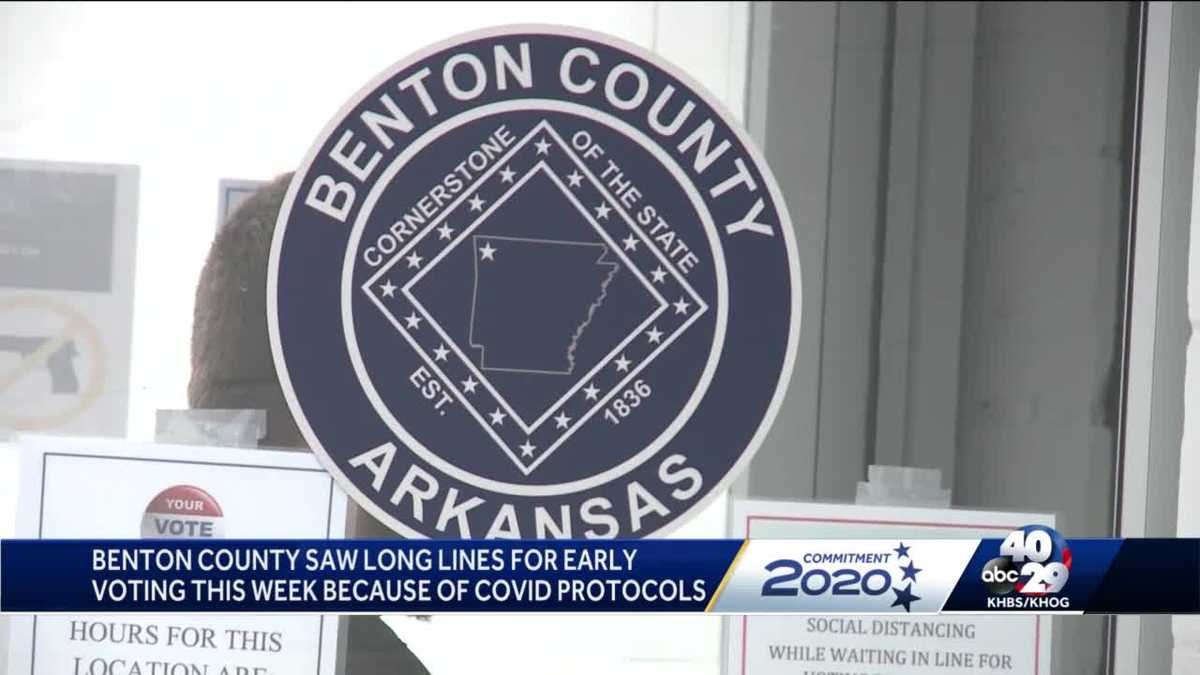 Benton County saw long lines for early voting this week because of ...