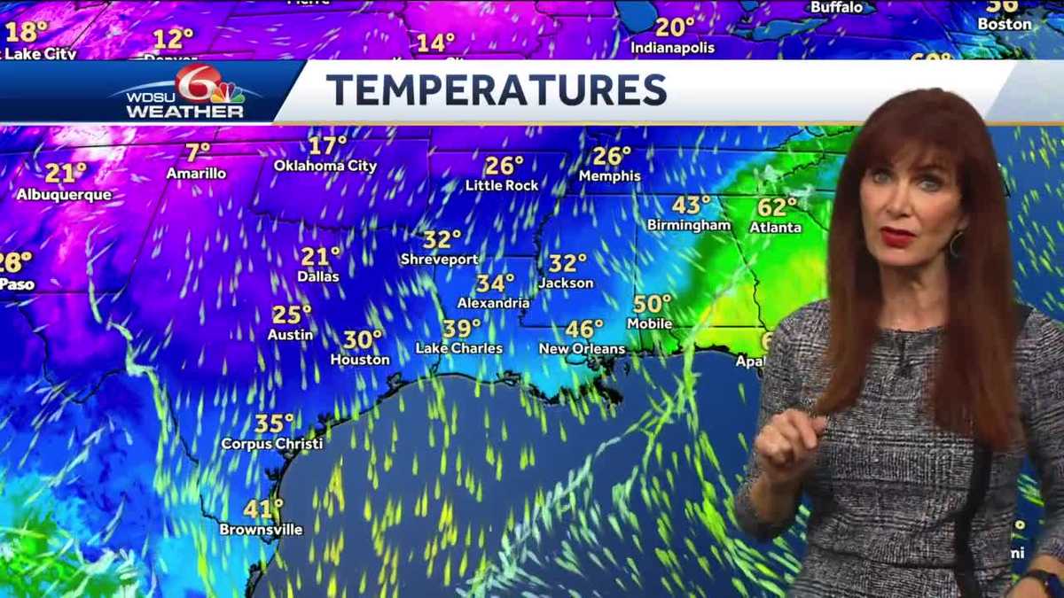 Temperatures are dropping