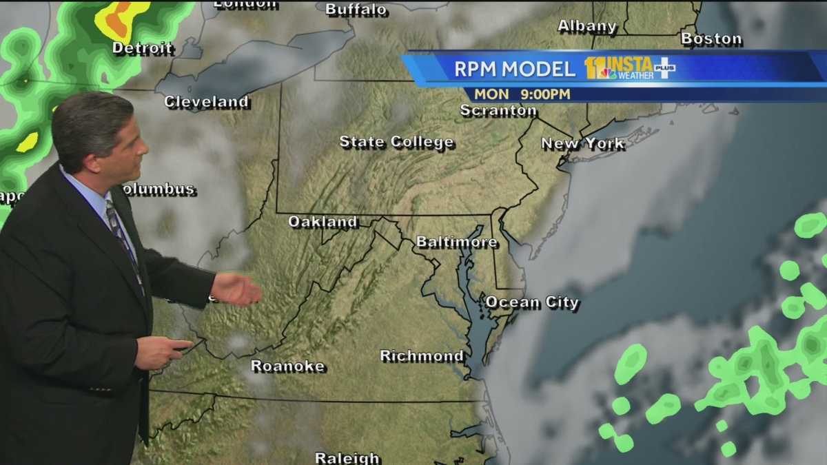 Tony Pann's workweek forecast