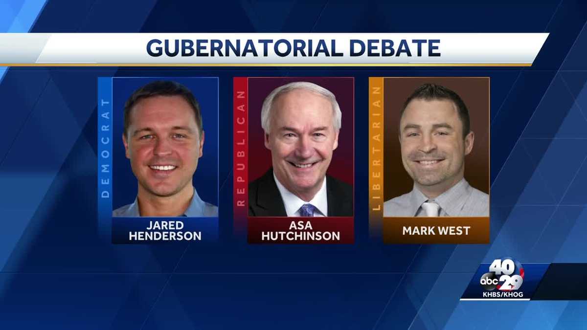 Gubernatorial Candidates Debate In Conway