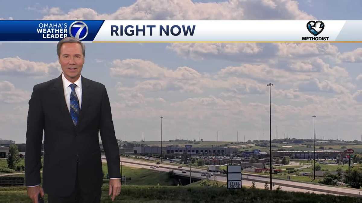 Outstanding weather this evening in Omaha, try to get outside