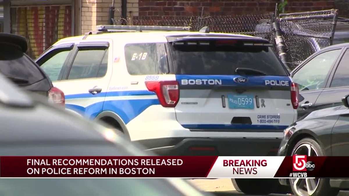 Boston's police reform task force recommendations focus on transparency ...