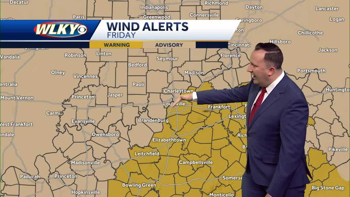 Dangerous winds, along with strong to severe storms Friday