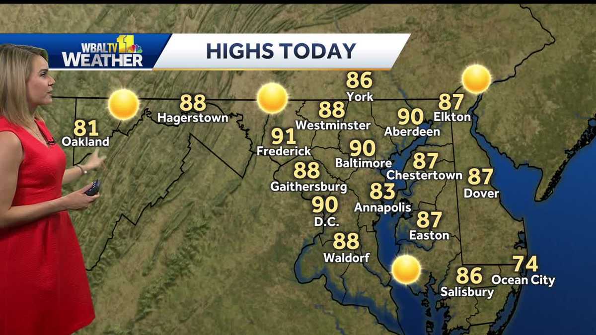 Sunny, hot as another record high could be set Thursday