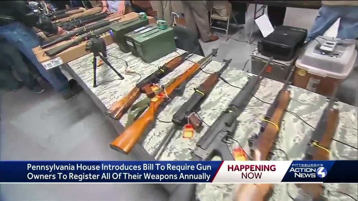 FIREARM REGISTRATION ACT: House bill would require Pennsylvania gun ...