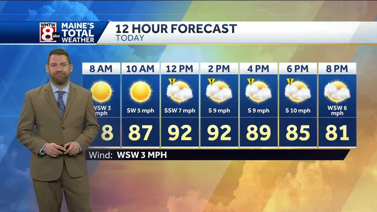 Thunderstorm chances increase