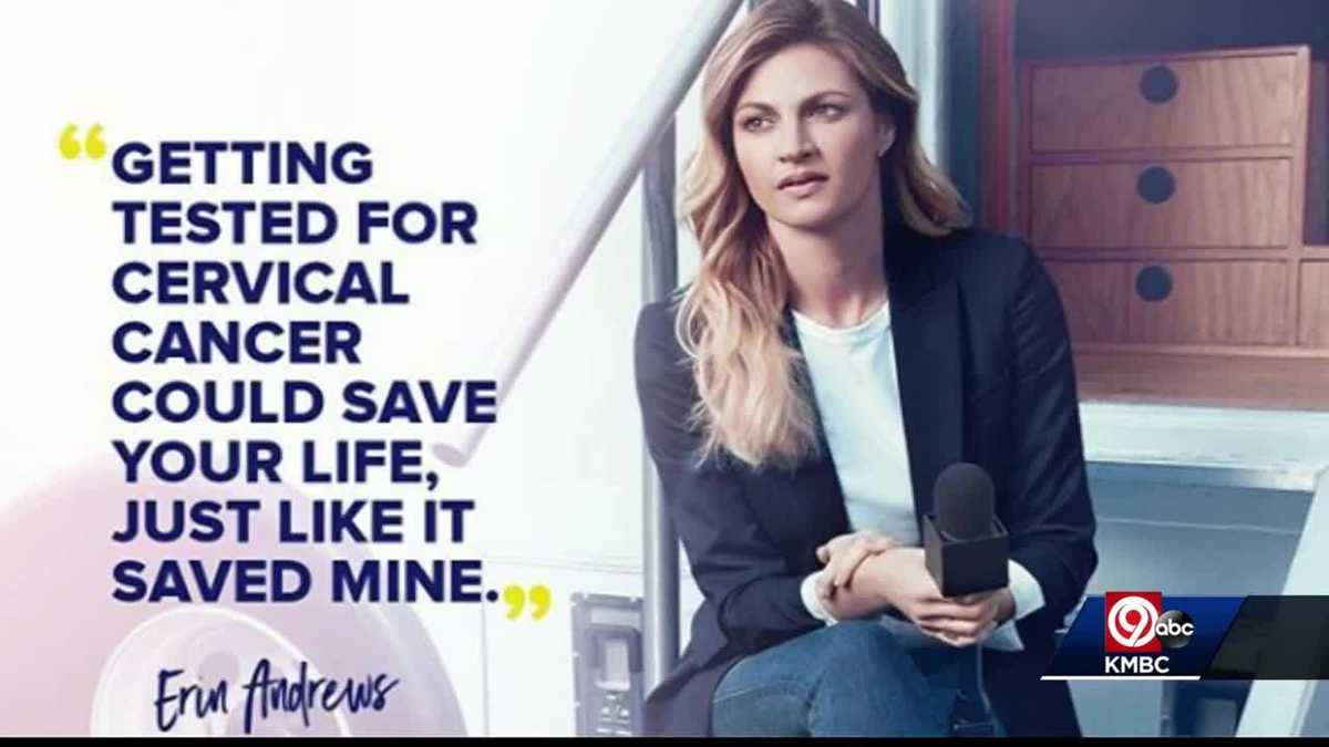Erin Andrews talk importance of getting test for cervical cancer