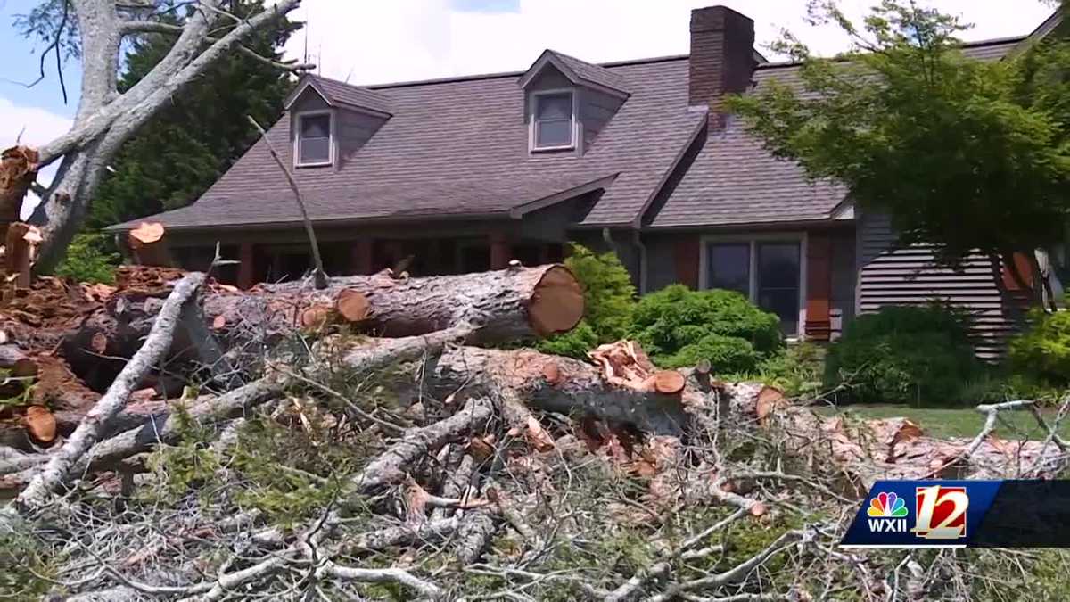 Severe thunderstorms cause damage in Triad and Foothills