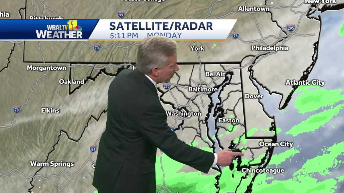 Cold tonight as skies clear