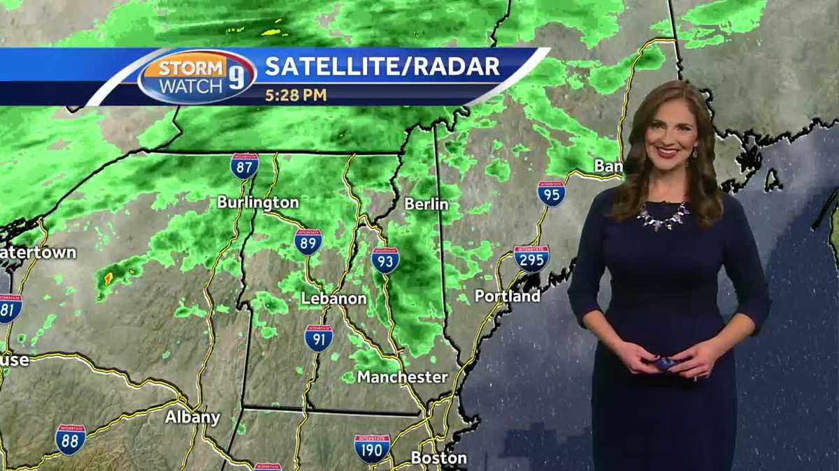 Watch: Drizzly day after overnight showers