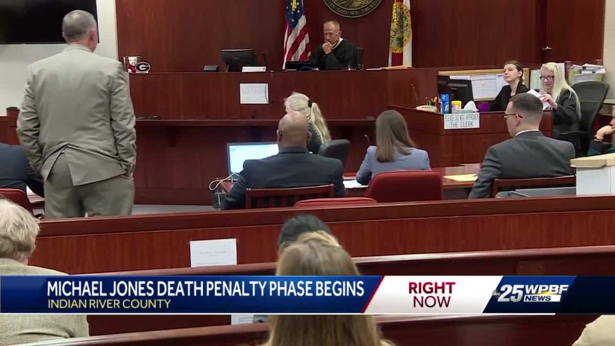 Penalty phase underway for convicted murderer Michael Jones