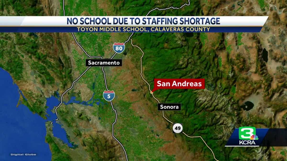 Classes canceled at Calaveras County middle school because of staff ...