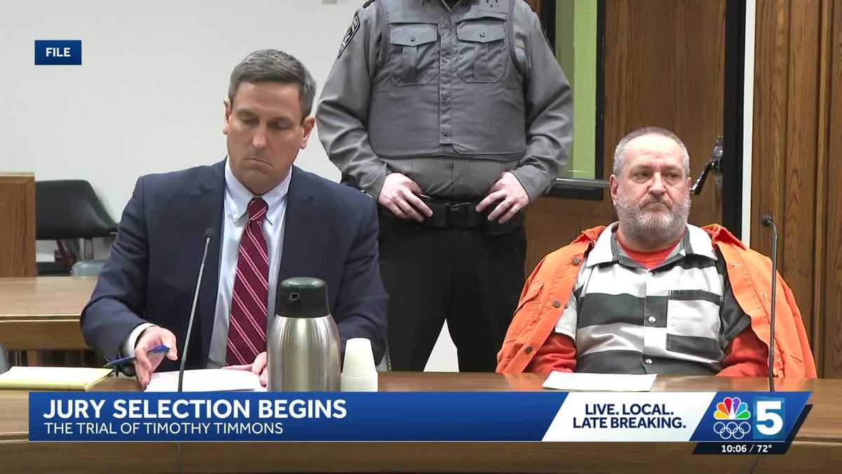 Jury selection begins for murder trial of Timothy Timmons