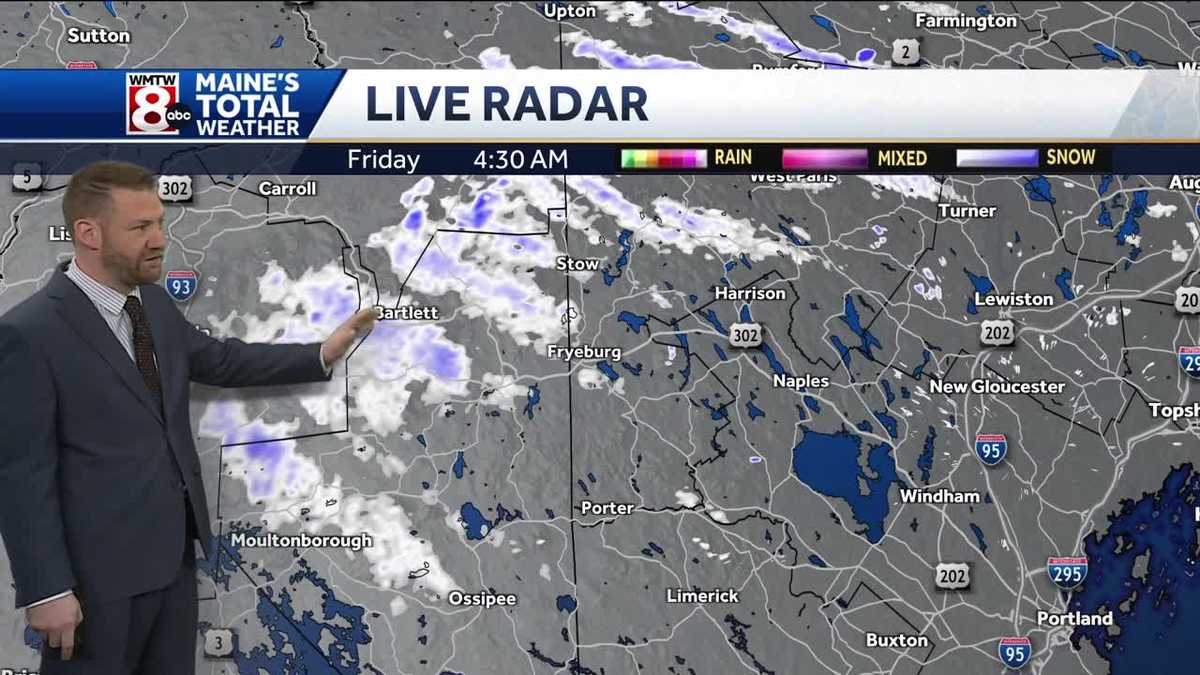 Today's 5AM forecast update