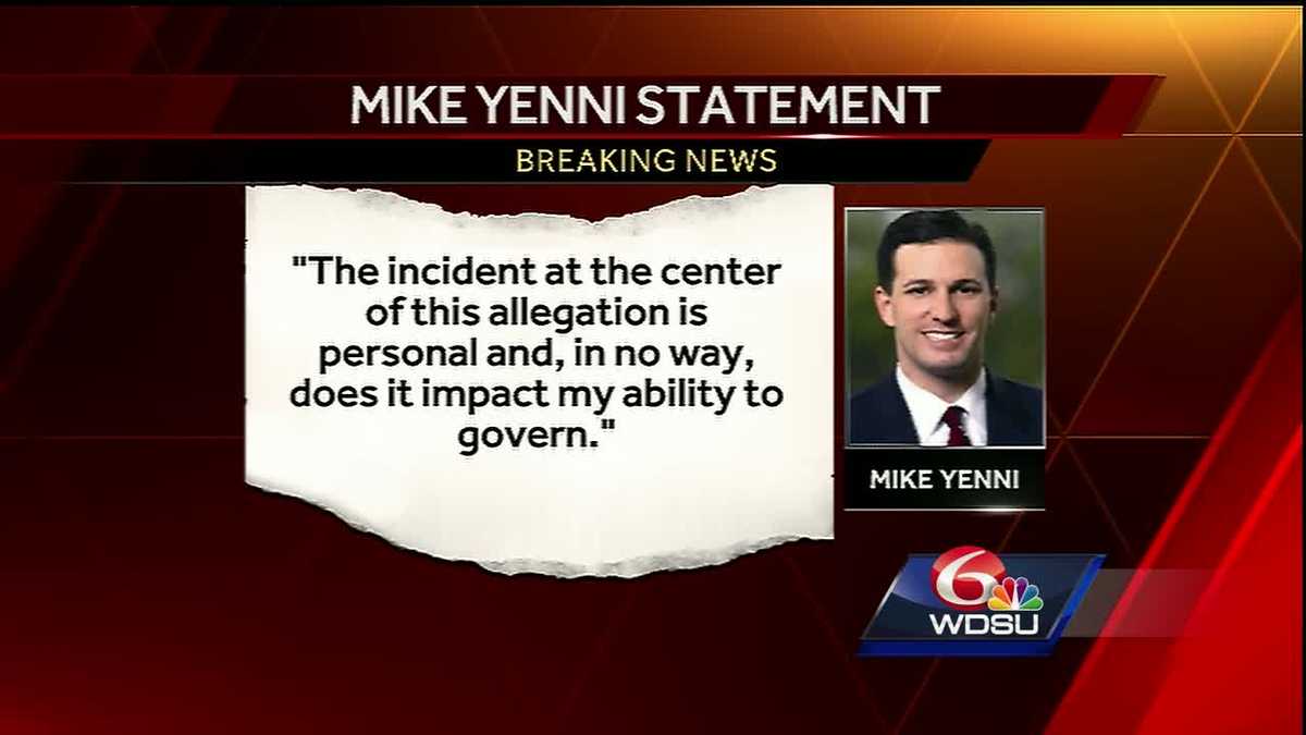 Mike Yenni says he will not resign, matter is 'personal'