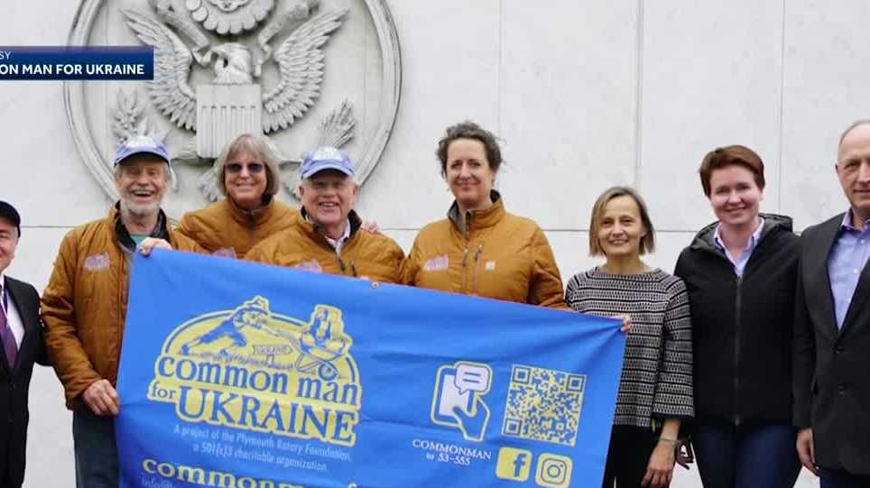 Common Man for Ukraine group delivering aid to Ukraine