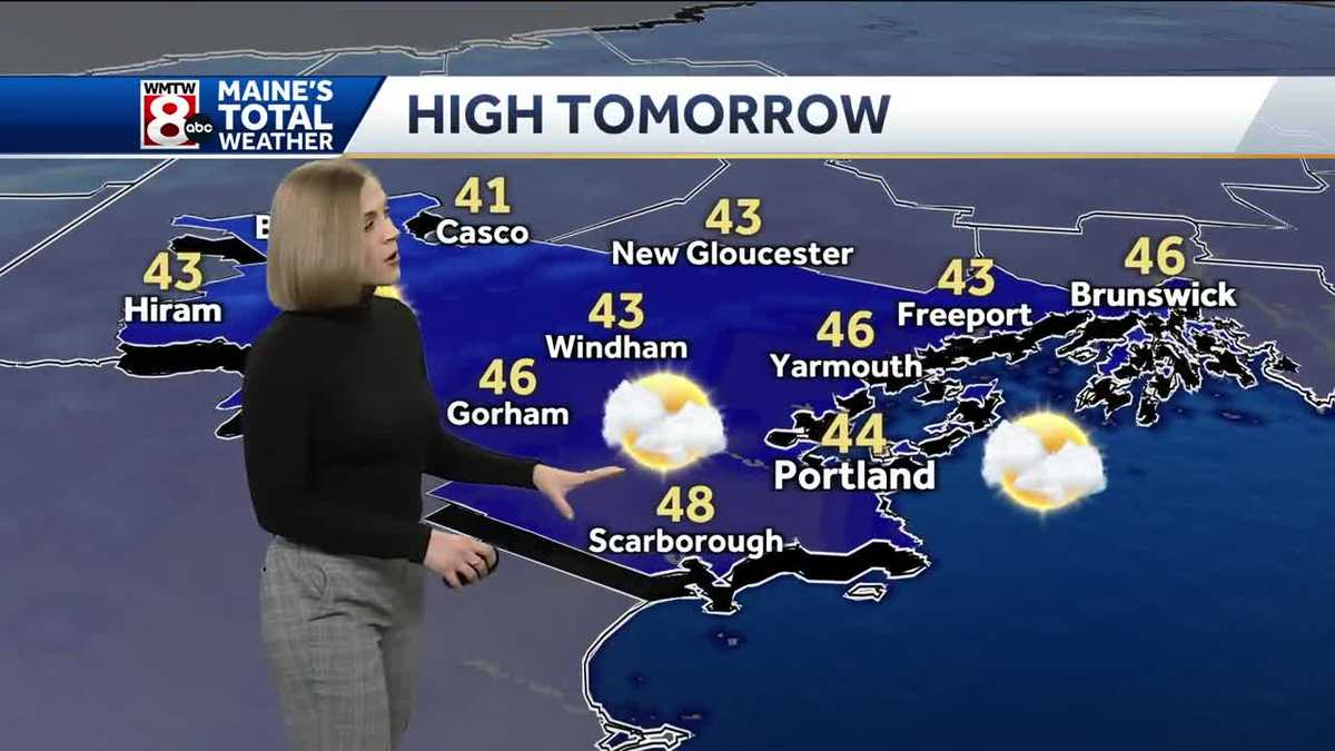 Weak storm brings a few flakes tonight