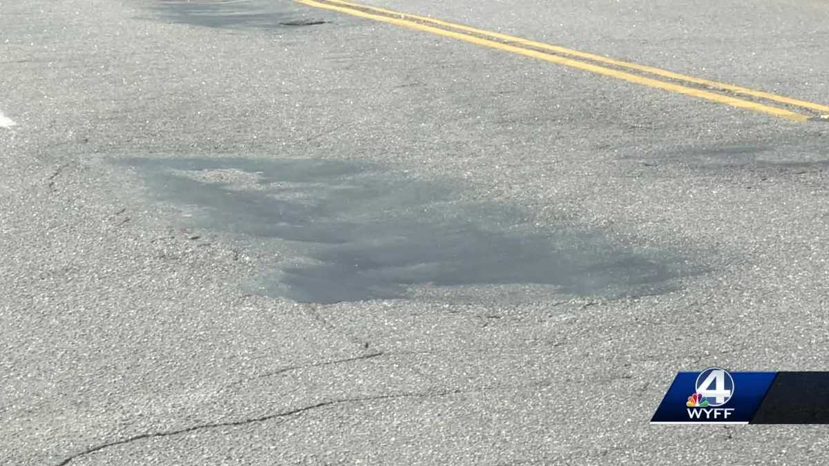 Rain brings potholes to the Upstate