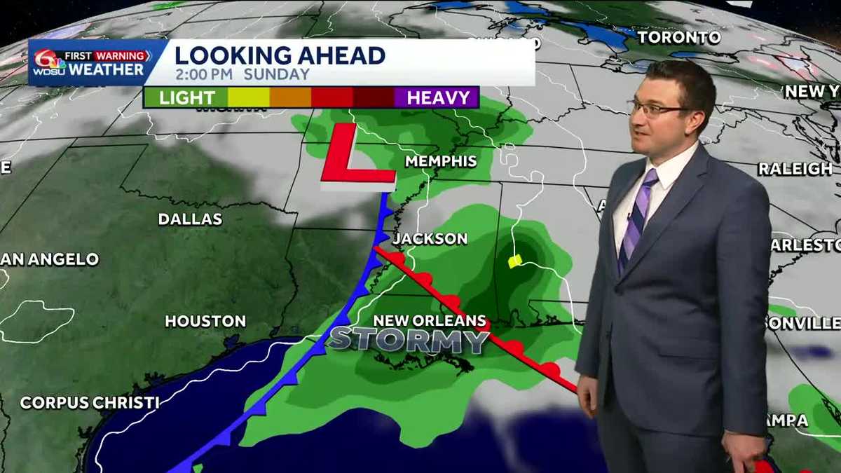 Tracking the weekend storm system that could bring rain
