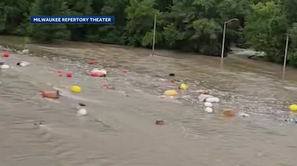 Wauwatosa businesses damaged during relentless rainfall - WISN