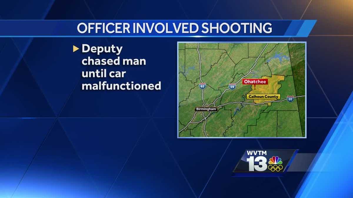Sheriff: Chase suspect pointed pistol at deputy before being fatally shot