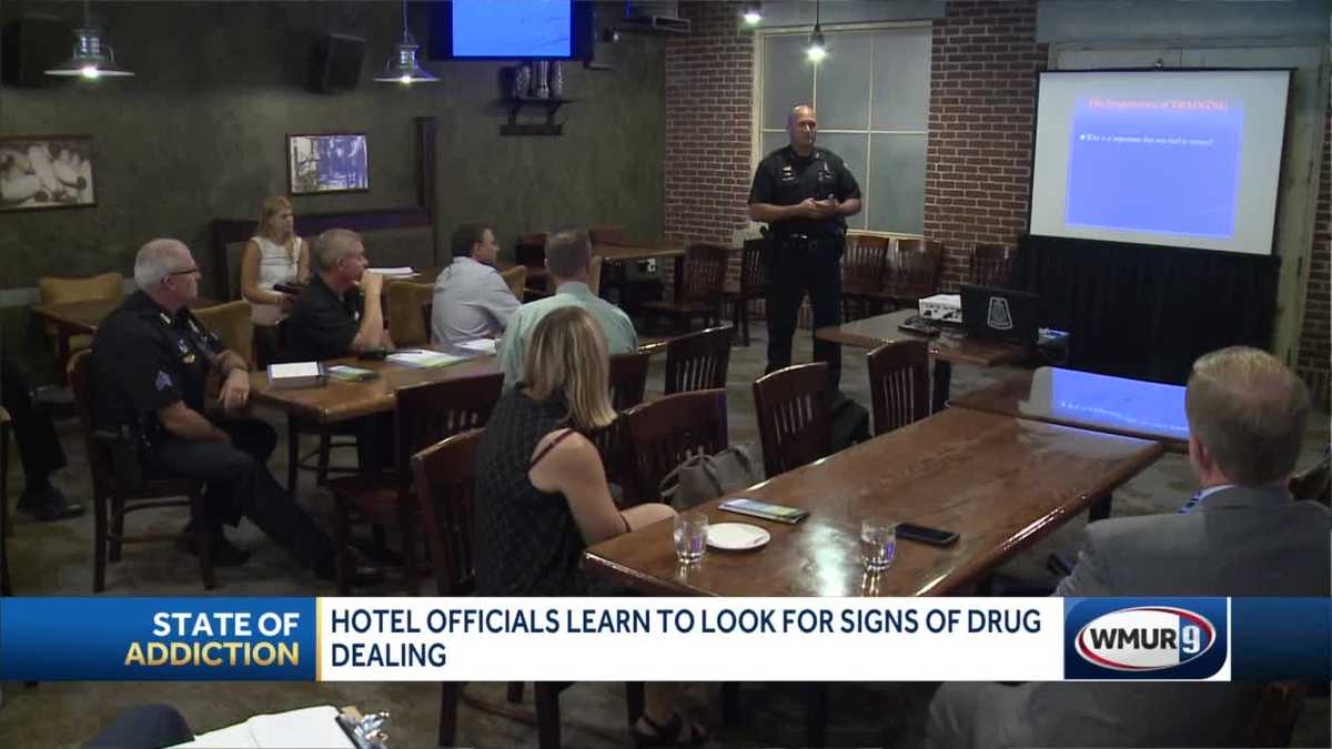 Hotel officials learn to look for signs of drug dealing