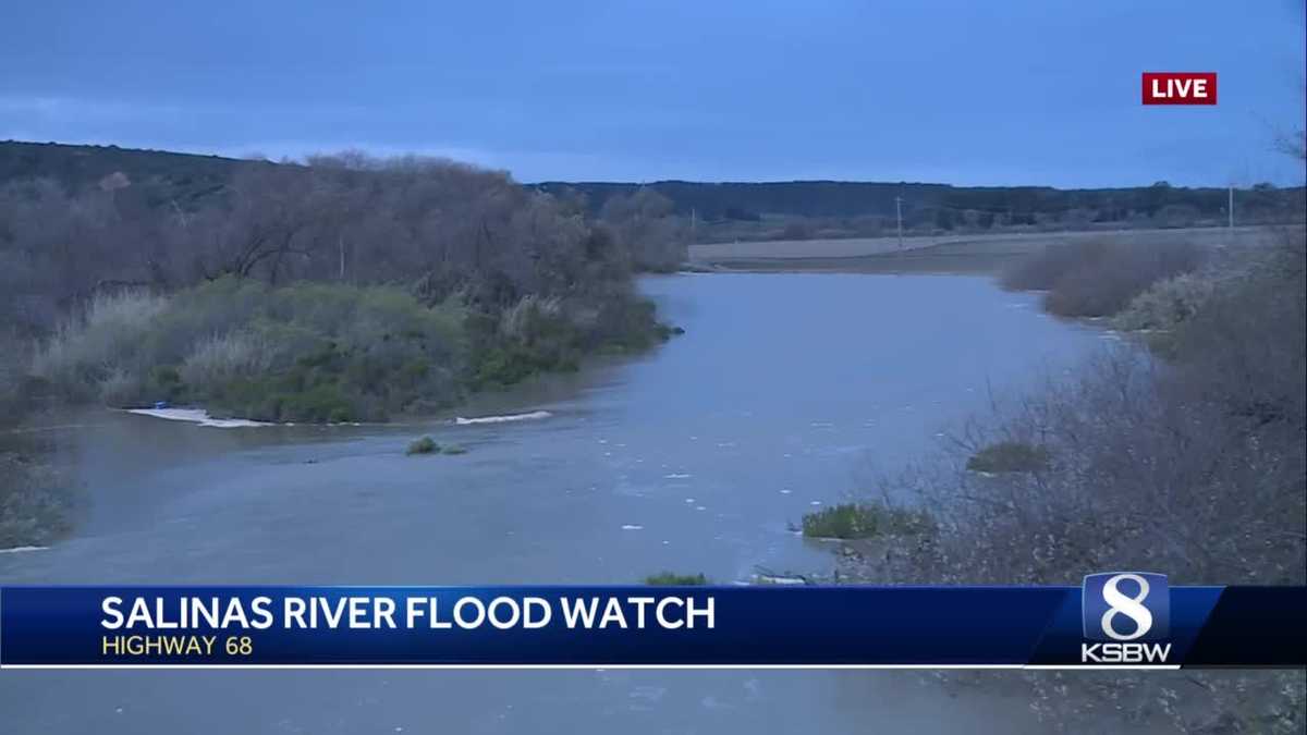 Salinas River flood watch, 7:30 a.m. Friday