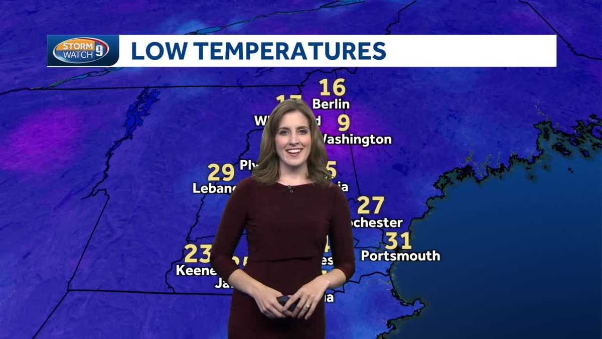 Video: Clear, cool weekend