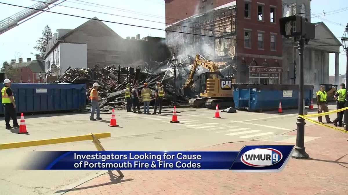 Investigators try to determine cause of Portsmouth fire