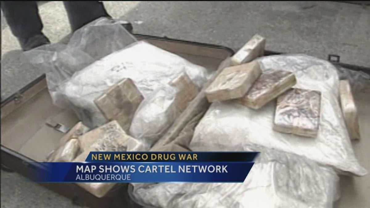 Map Shows Cartel Network