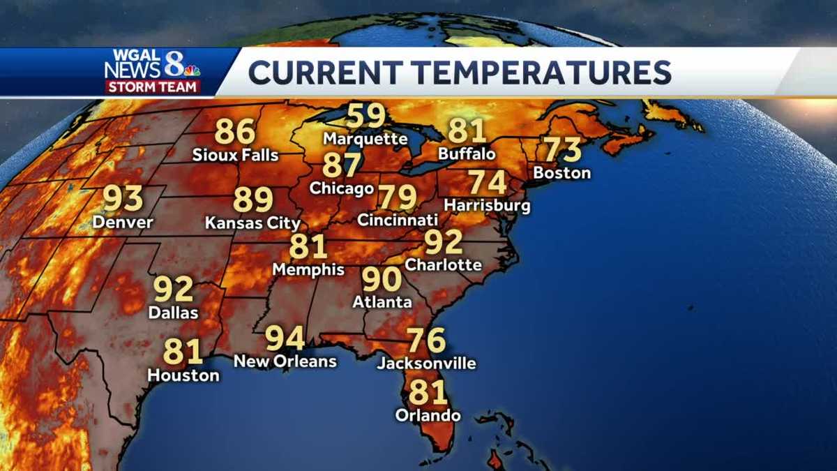 More Storms Thursday. More Heat For The Weekend