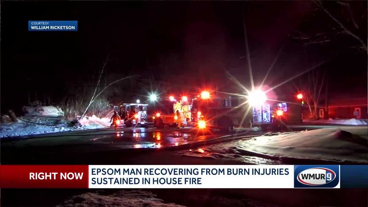 Couple credited with helping rescue man from Epsom fire