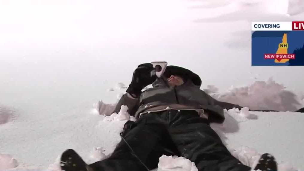 Must watch: NH reporter's snow day fun goes viral